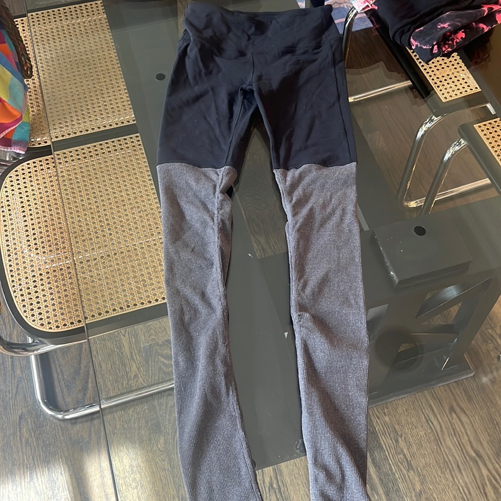 Alo Contrast Leggings - Gem